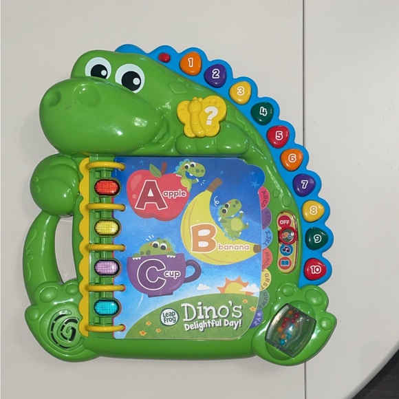 Leapfrog | Toys | Leap Frog Abc Dinosaur Book | Poshmark
